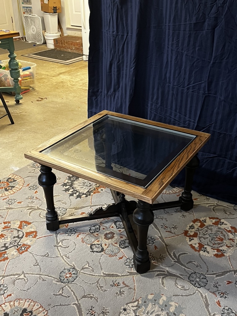 things i love: a faux stained glass table – design + surrender